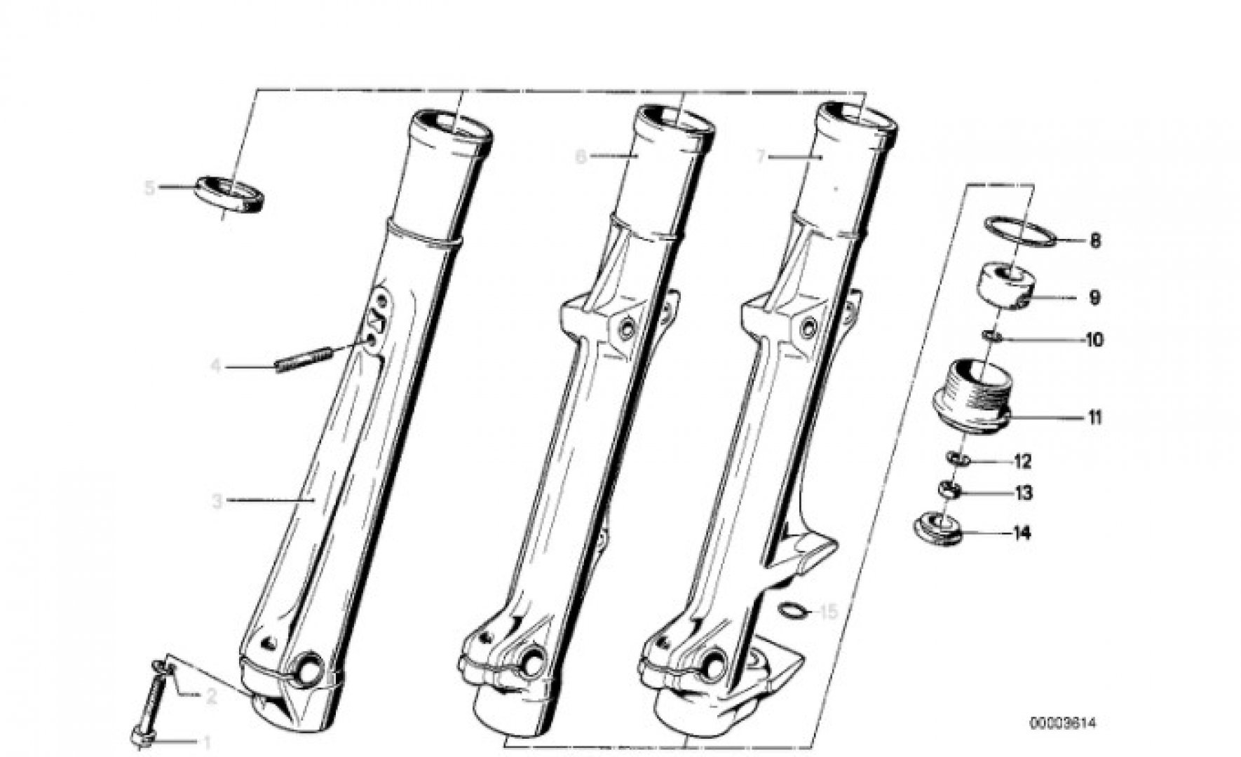 Fourche ATE / Buté / Cache / Joint...